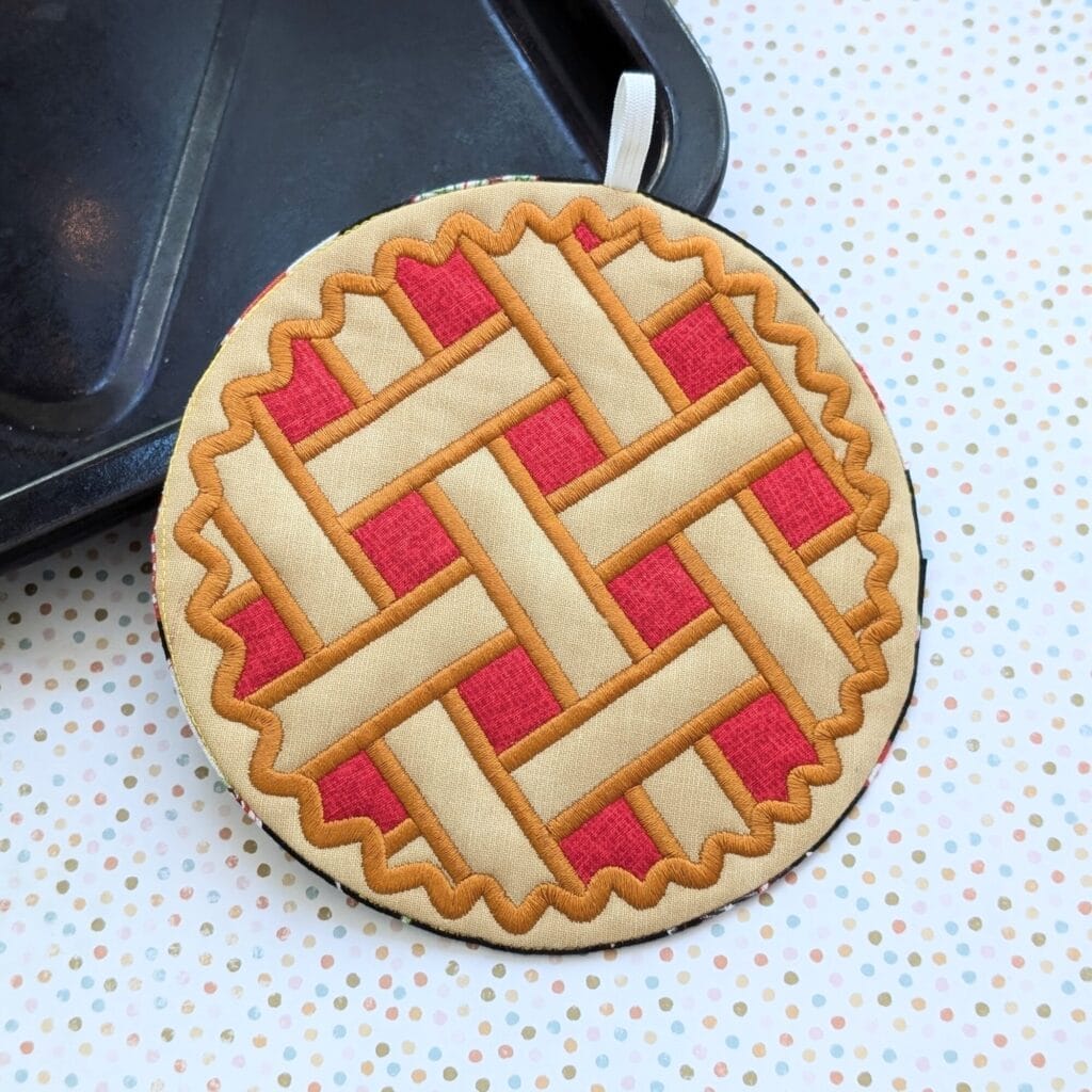 Pie Hot Pad - Designs by Little Bee