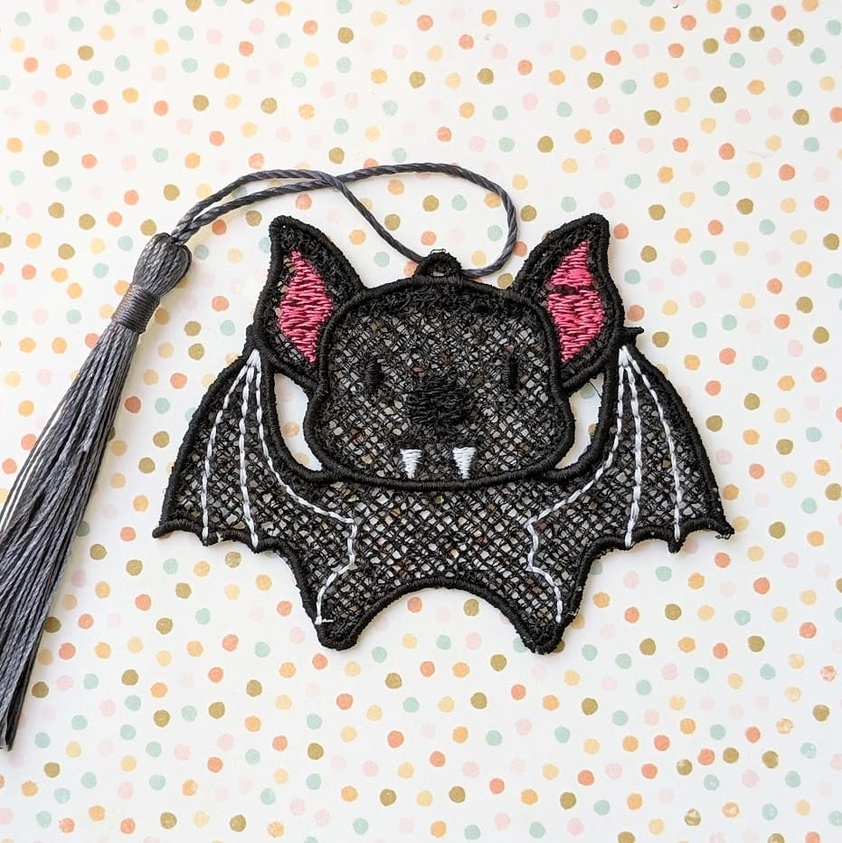 Bat FSL Ornament / Bookmark - Designs by Little Bee