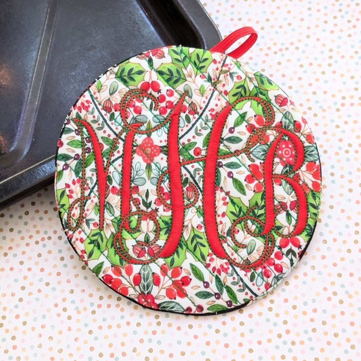 Circle Hot Pad - Designs by Little Bee