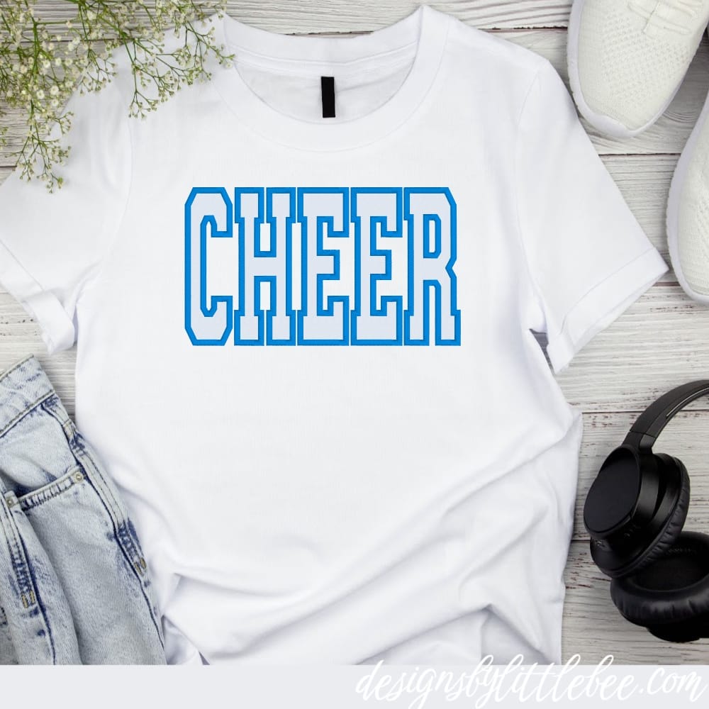 CHEER Applique - Designs by Little Bee