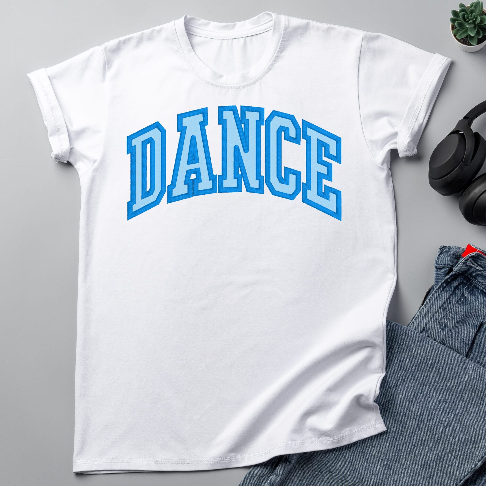 DANCE - Curved Applique - Designs by Little Bee