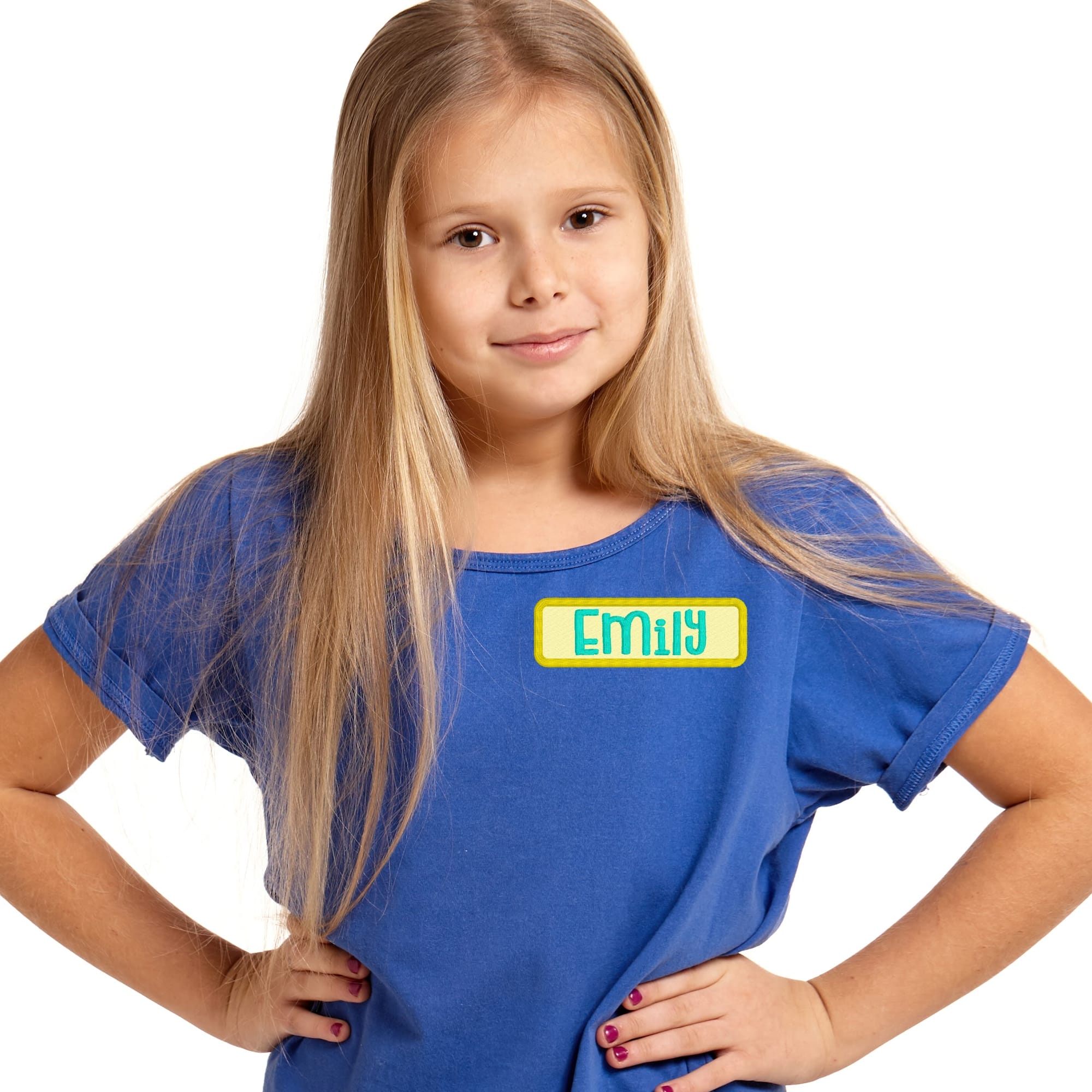 Rectangle Name Plate Applique - Designs by Little Bee