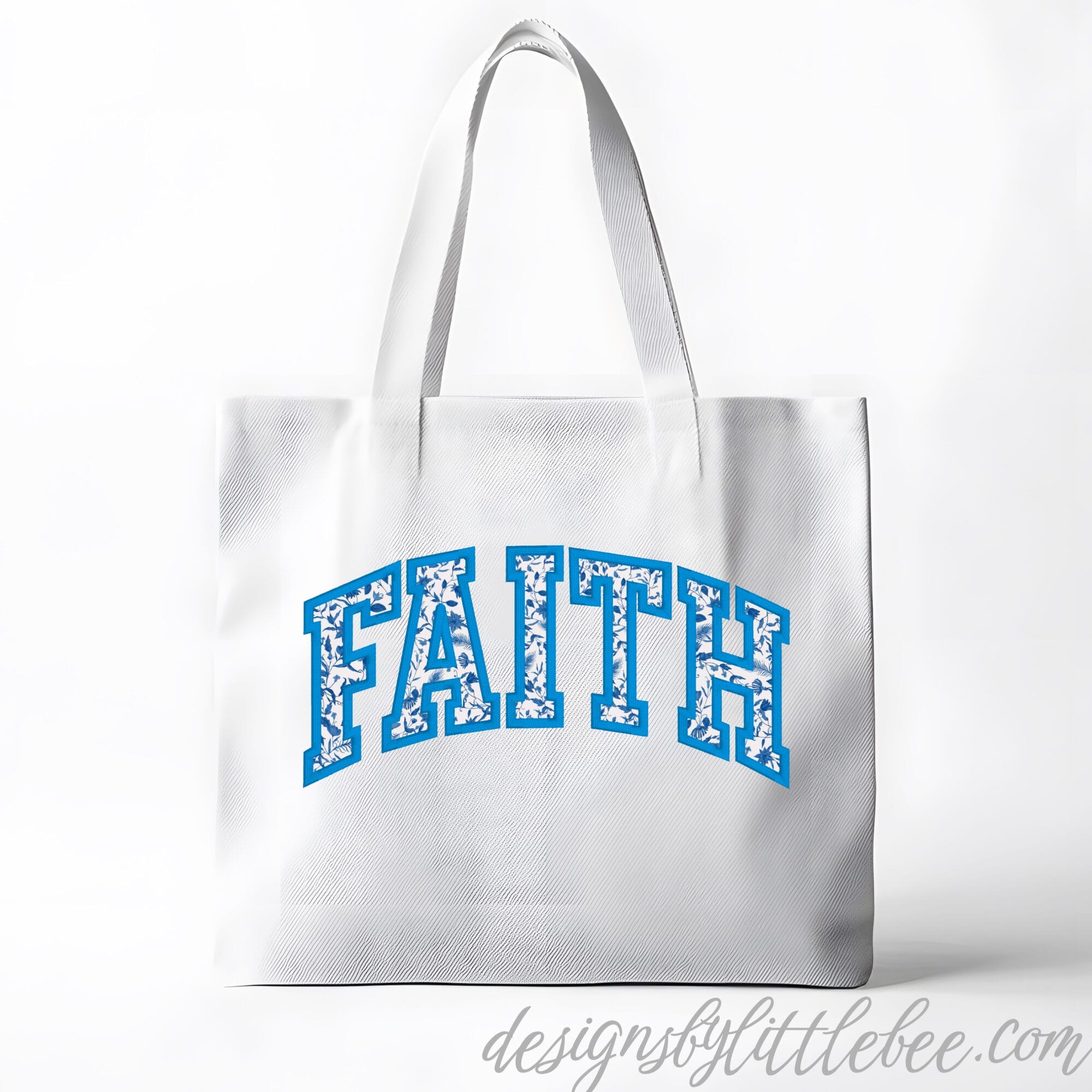 FAITH - Curved Applique - Designs by Little Bee