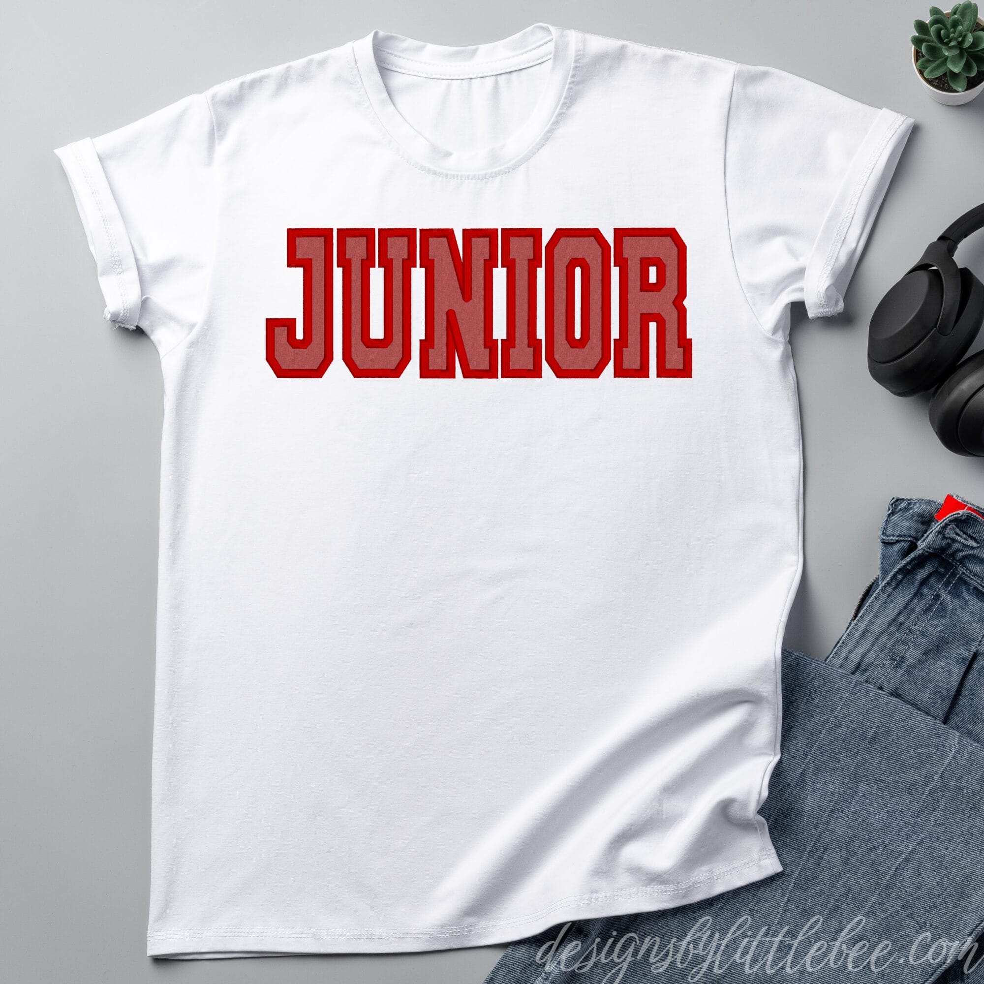JUNIOR & SENIOR - Applique Duo - Designs by Little Bee