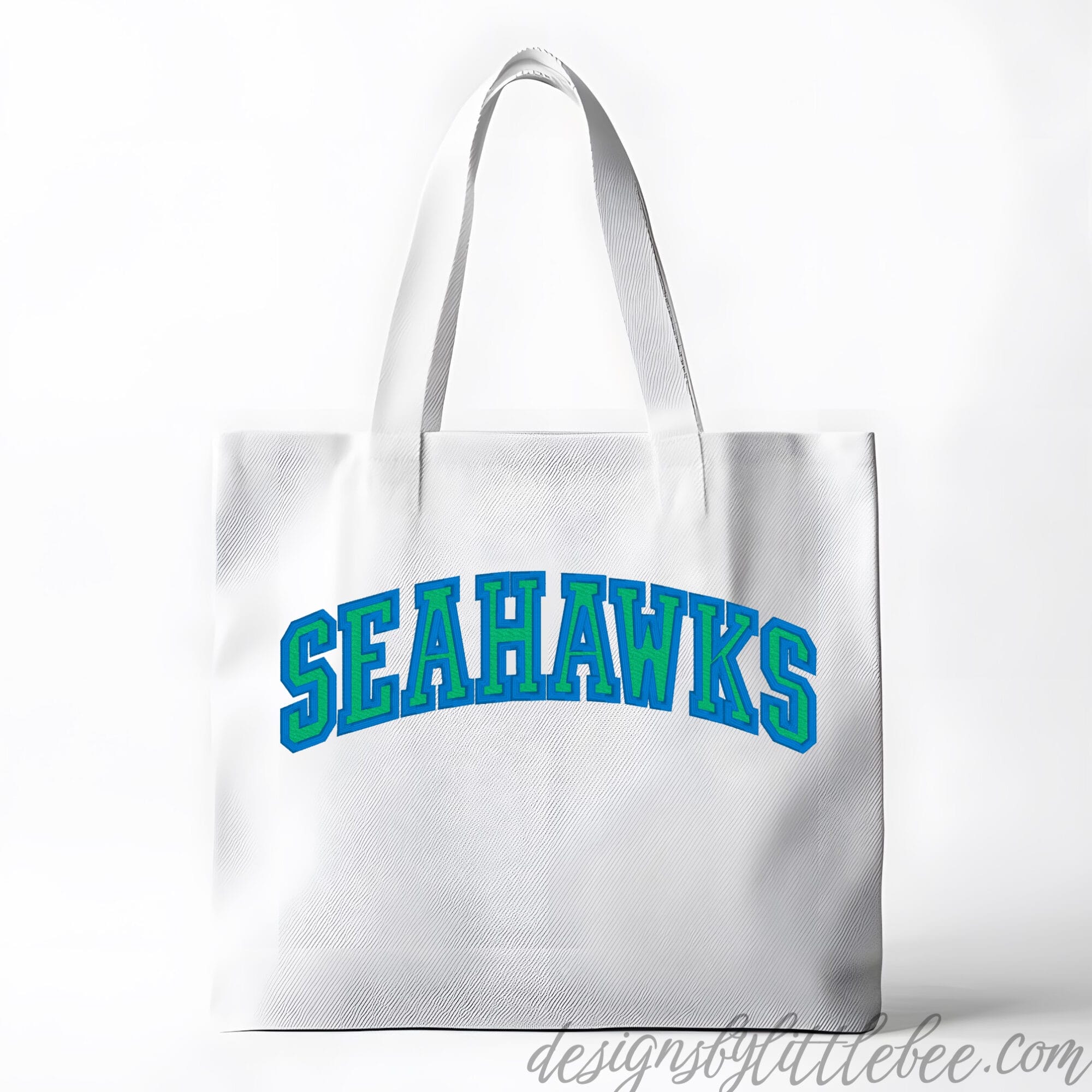 SEAHAWKS - Curved Applique - Designs by Little Bee